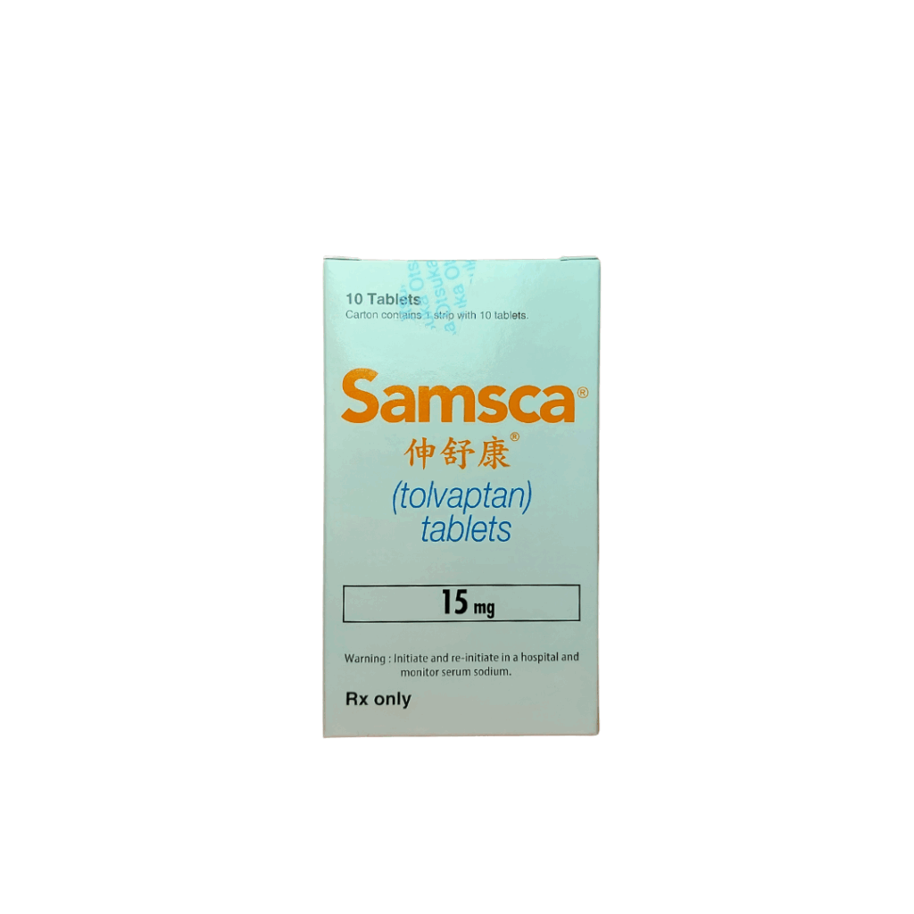 Tolvaptan (Samsca) 15mg Tab 伸舒康 (HK-59910) - Health In Action Community ...